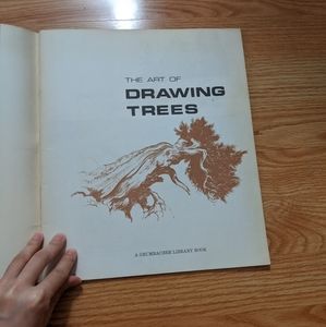 The Grumbacher Library | Office | Vintage How To Draw Trees Art Book ...